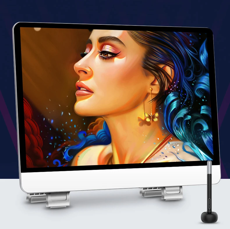 Oem 27 Inch Large Screen 4k Drawing Tablet Resolution 140%srgb Graphics ...