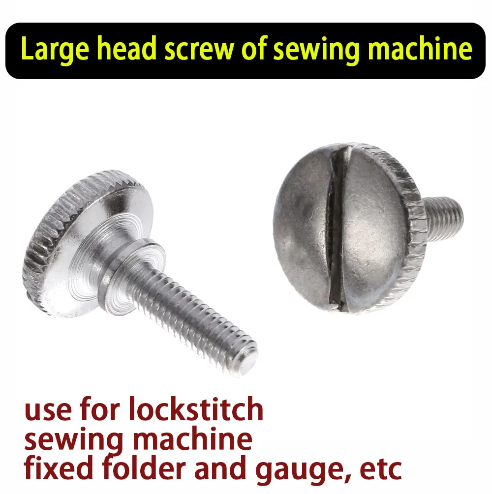 Big Head Screw for Binder for Folder Set on Sewing Machine