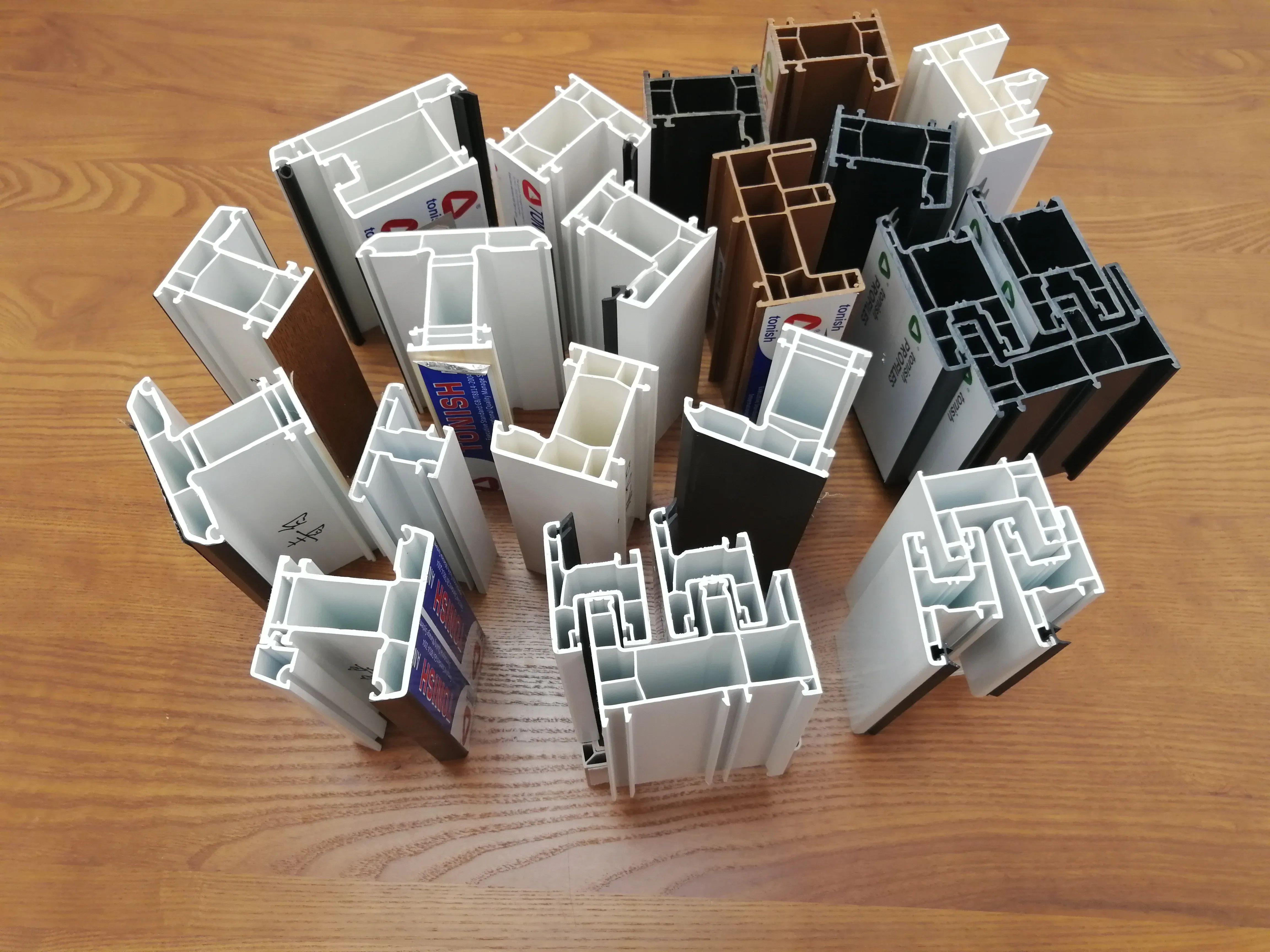 Decorative Film Laminated PVC Window Profiles - Durable & Stylish