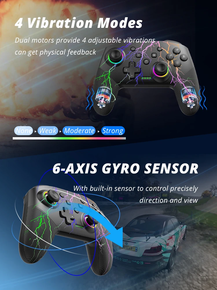 Data Frog S80 Thunder Game Controller for Nintendo Switch