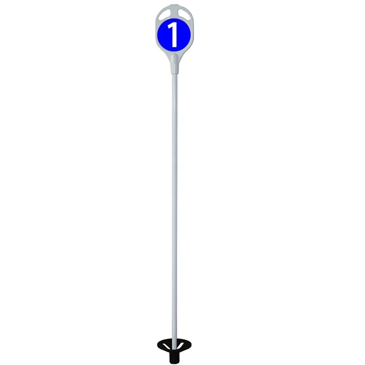 Green Marker Golf Pole Pin Flagpole With Hole Cup For Putting Or ...