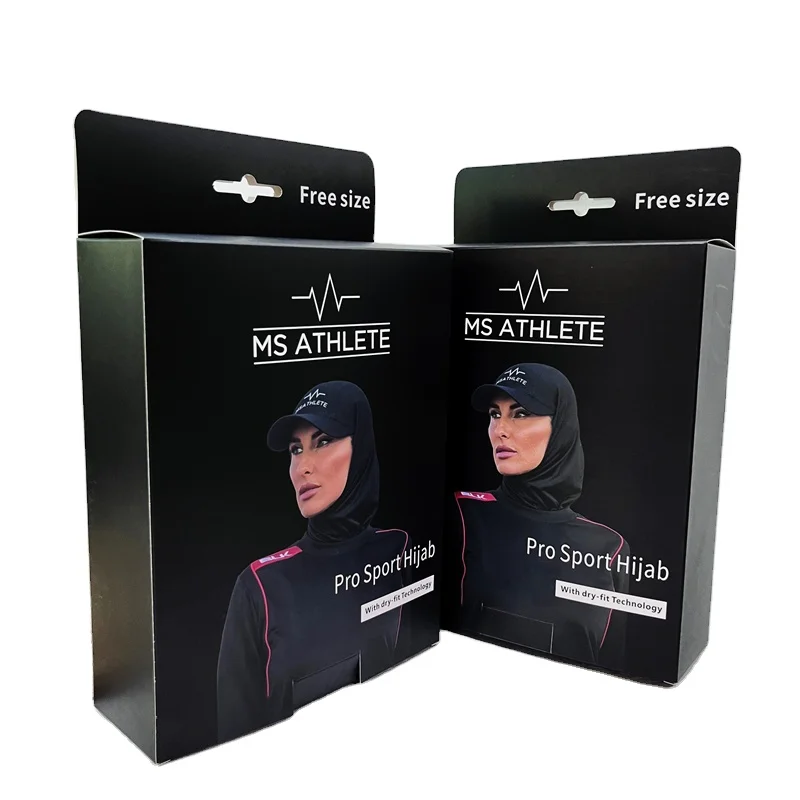 Customizable Box Size Designer Bonnet Packing Box Silky Durag Packing ...