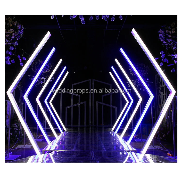 Light Wedding Props - LED Tunnel for Event Decorations