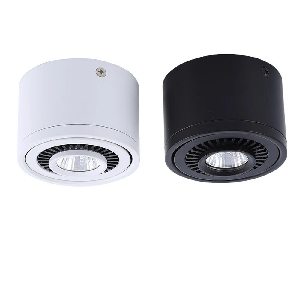 Ceiling Downlight Led Circular Cob Ceiling Spotlight Aisle Light ...
