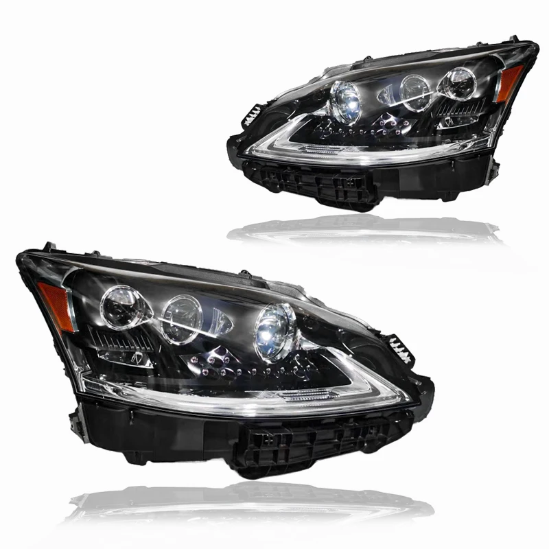Genuine High Configuration 3-Eye LED Headlights for Lexus LS460 LS600 ...