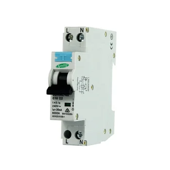 Single Pole Rccb And Rcbo Residual Circuit Breaker With Saa - Buy ...