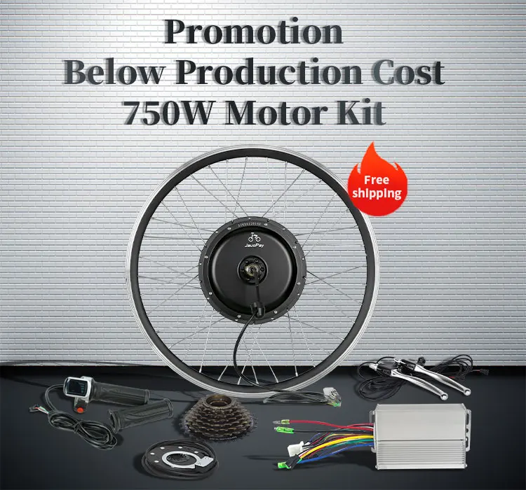 USA Warehouse Ebike Kit 48v 750w Hub Motor Electric Bike Conversion Kit with Wattage - BNT ...