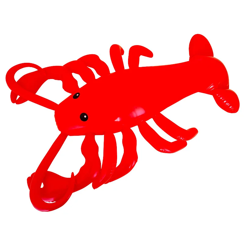Custom Children Toy Shrimp Pvc Inflatable Shrimp Model Pvc Blown ...
