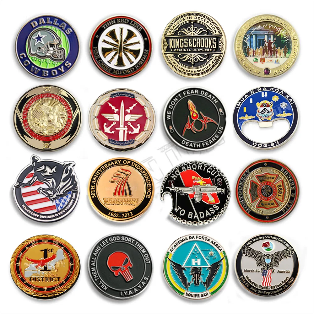 USN Challenge Coin Custom Metal Stamping Coins - Patriotism