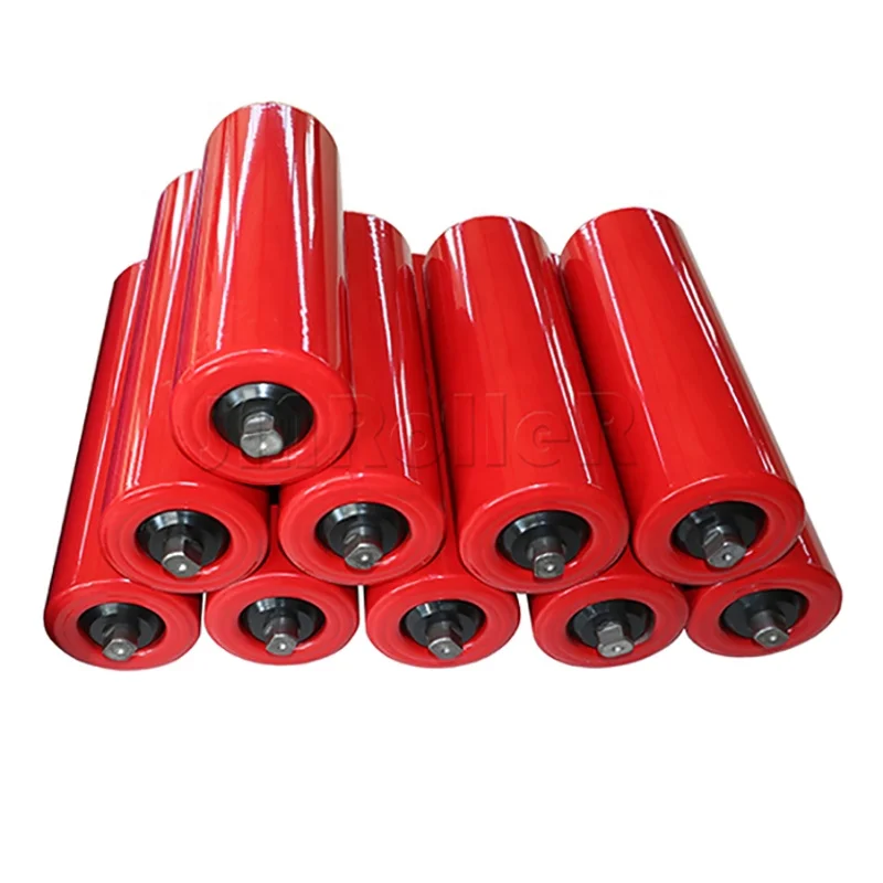 Polyurethane Coated Rubber Wing Roller Conveying Equipment Anti ...