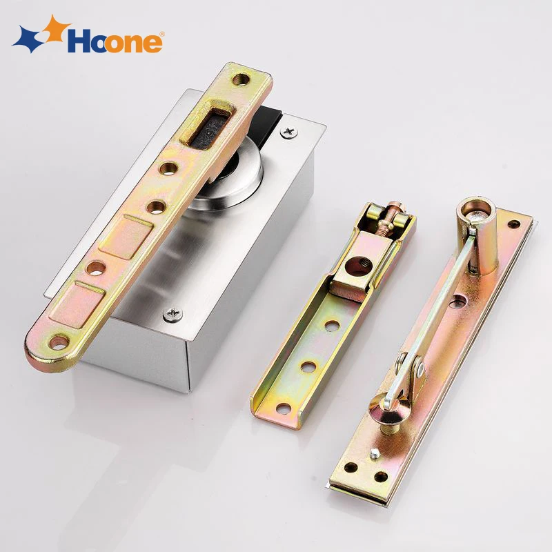 Hoone Heavy Duty Corner To Wall Pivot Hinge Stainless Steel Enclosure ...