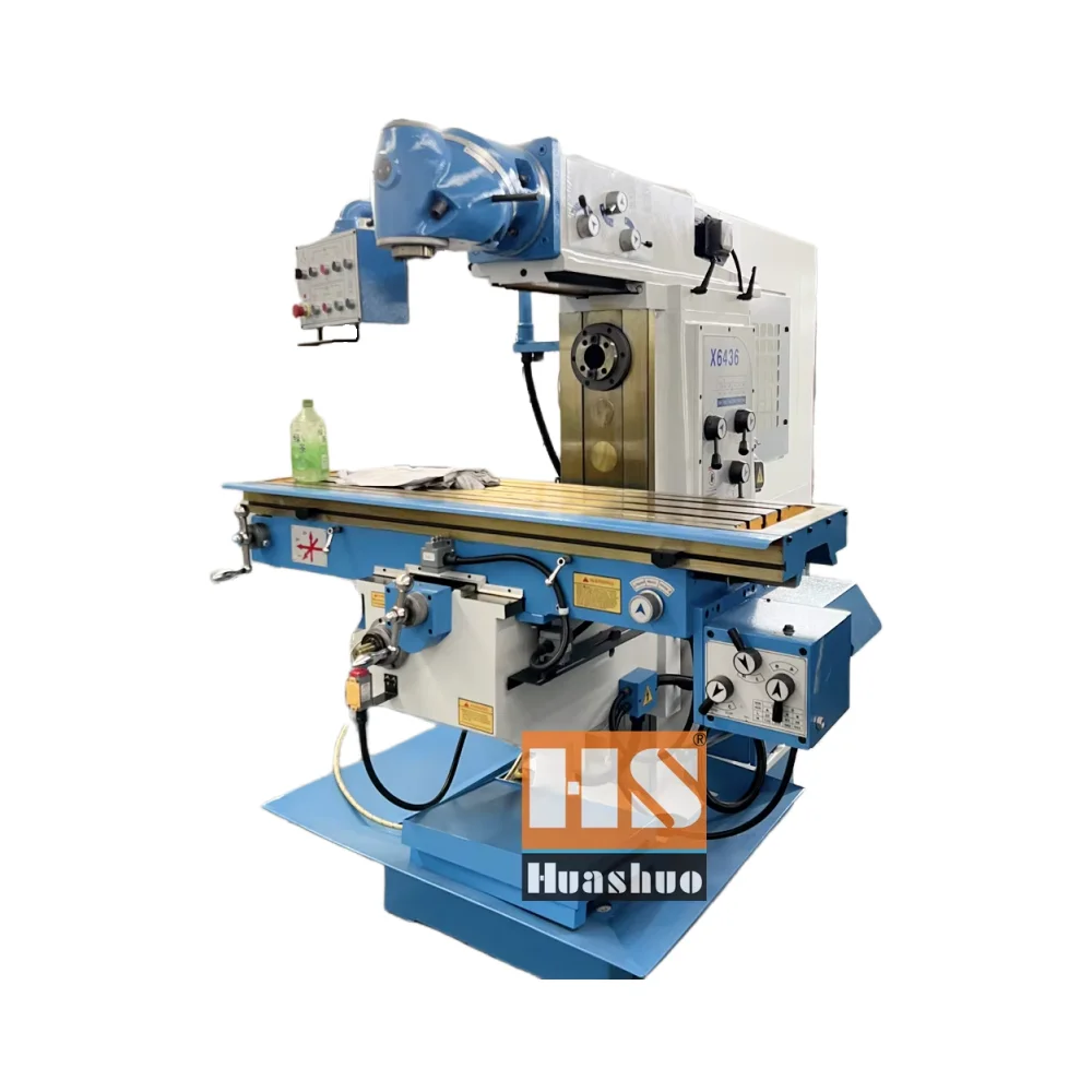 Universal X6436 Rotary Head Milling Machine 360 Degree Auto-nose ...