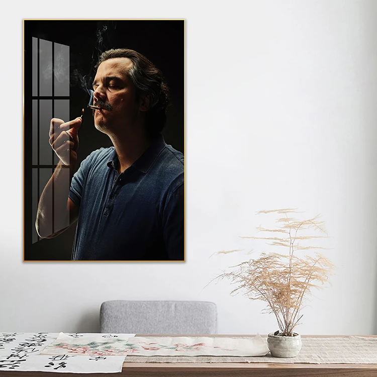 Pablo Escobar Painting Rapper Wall Art Portrait Prints And Poster Pop ...