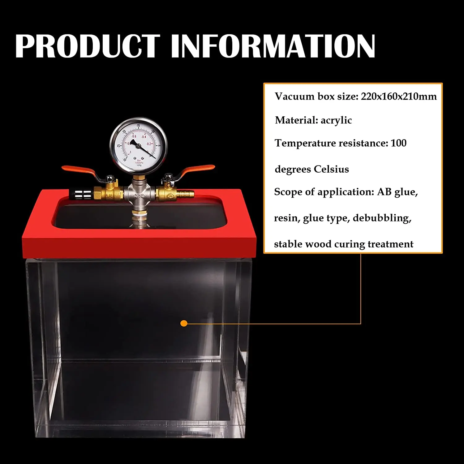 Acrylic Vacuum Chambers - Efficient Degassing Solutions