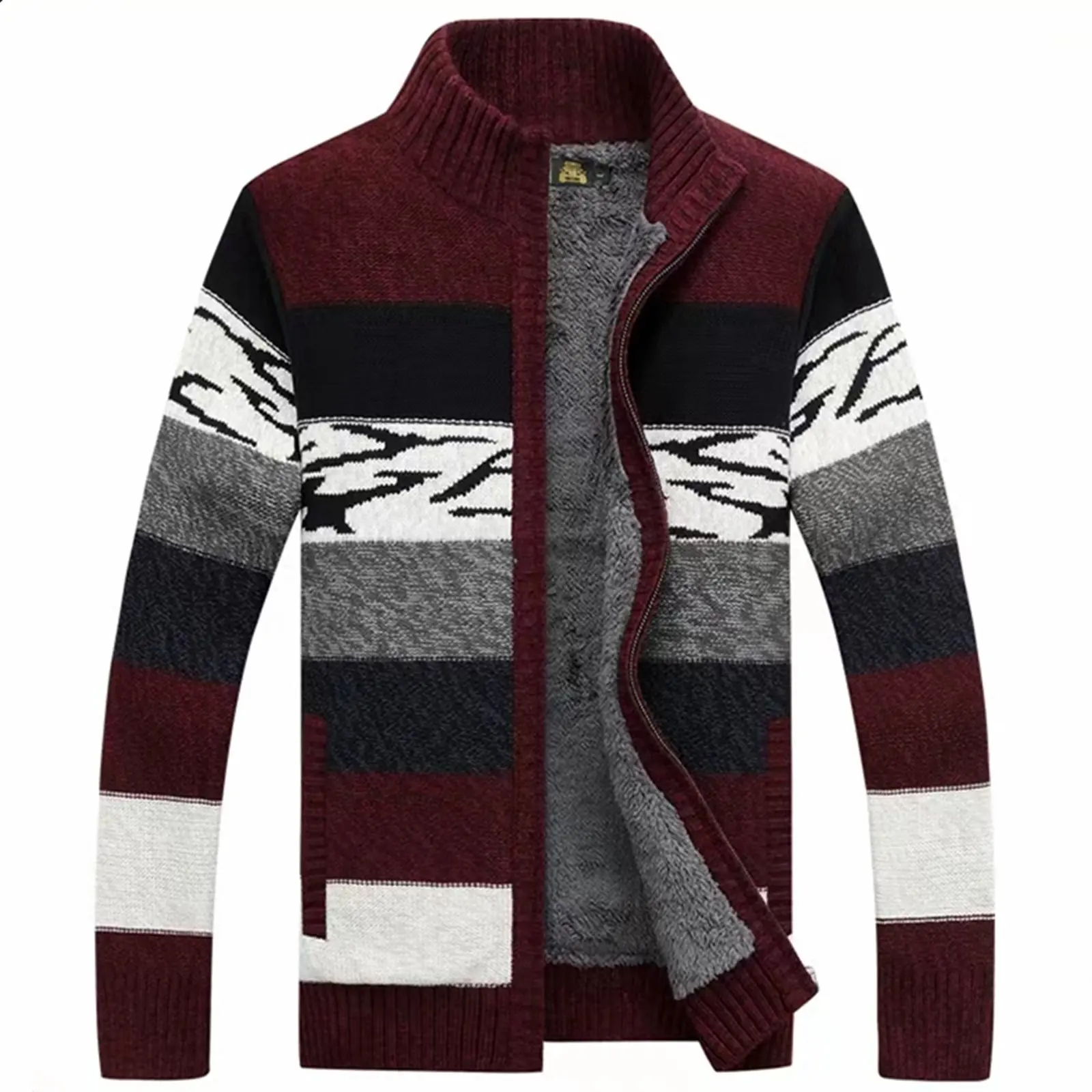 2023 New Design Men's Striped Knitted Sweaters for Winter