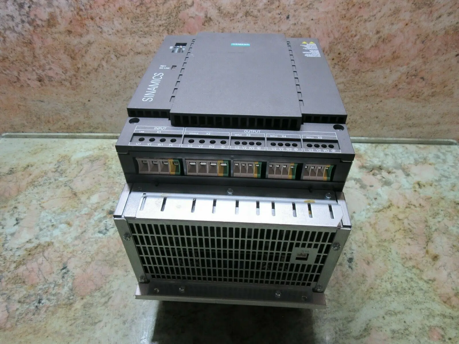 Siemens Sinamics S120 Combi Power Module Dc 6sl3111-4ve21-6ea0 New ...