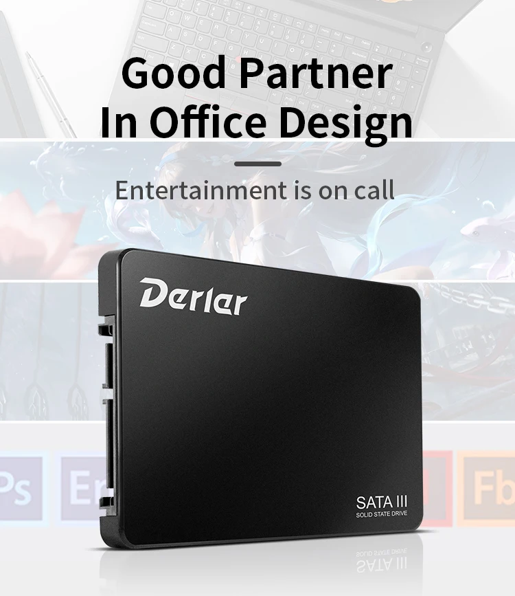 High Quality Ssds - Derlar 512GB to 4TB Internal Drives