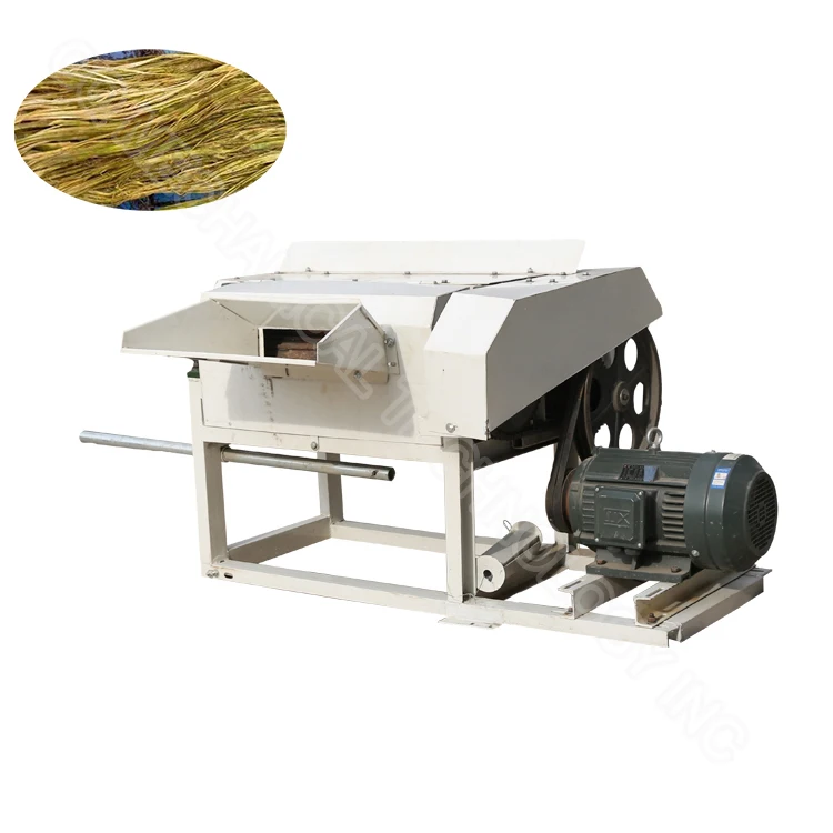 Industrial sisal fiber decorticator Ramie peeling machine hemp ...