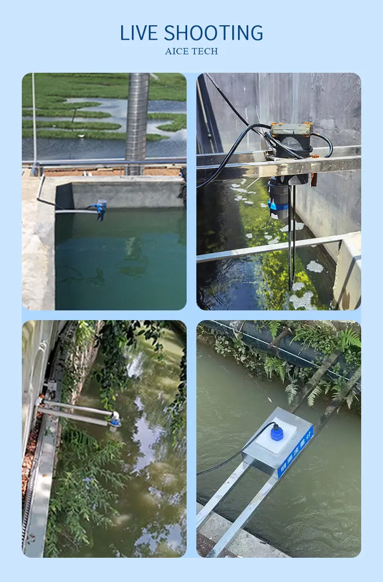 Aice Tech 4-20 MA Water Tank Measurement Level Gauge Transmitter