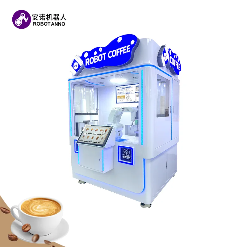 Alibaba.com: 2025 6-axis robotic coffee barista, ice coffee & tea maker ...