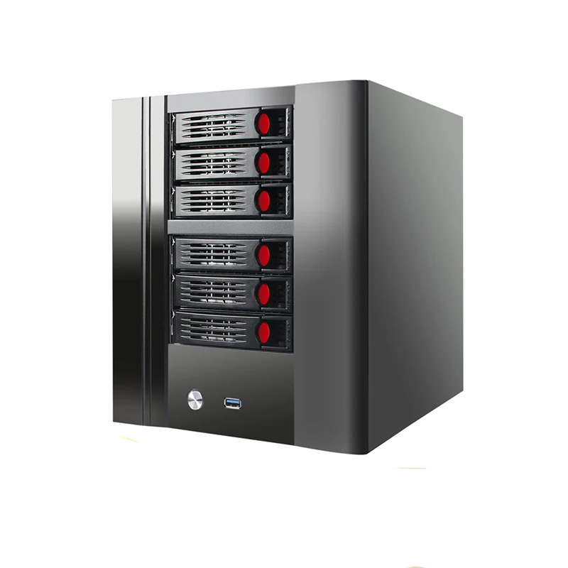 8-Bay NAS Case with USB3.0, Horizontal ATX Form Factor, Black - OEM ...