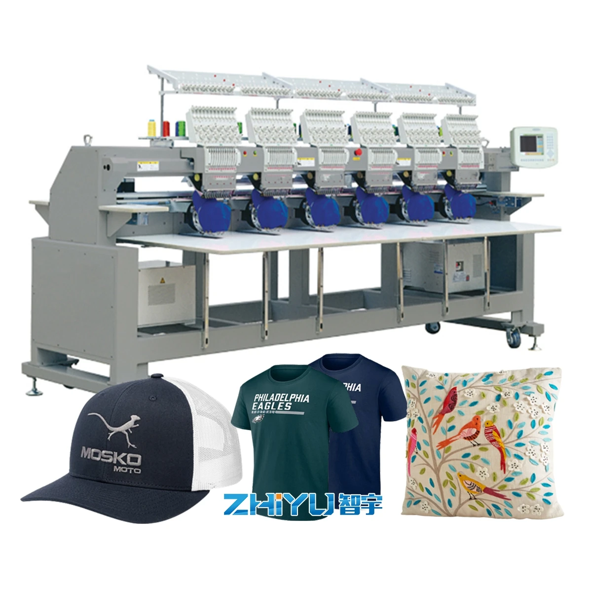 2025 New Computerized Smart Embroidery Machine High Efficiency Retail ...