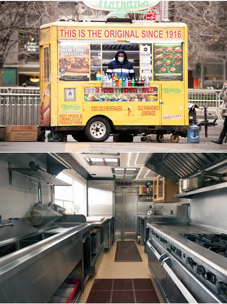 Hot Selling Mobile Food Trailers Fully Equipped Food Truck Equipment ...