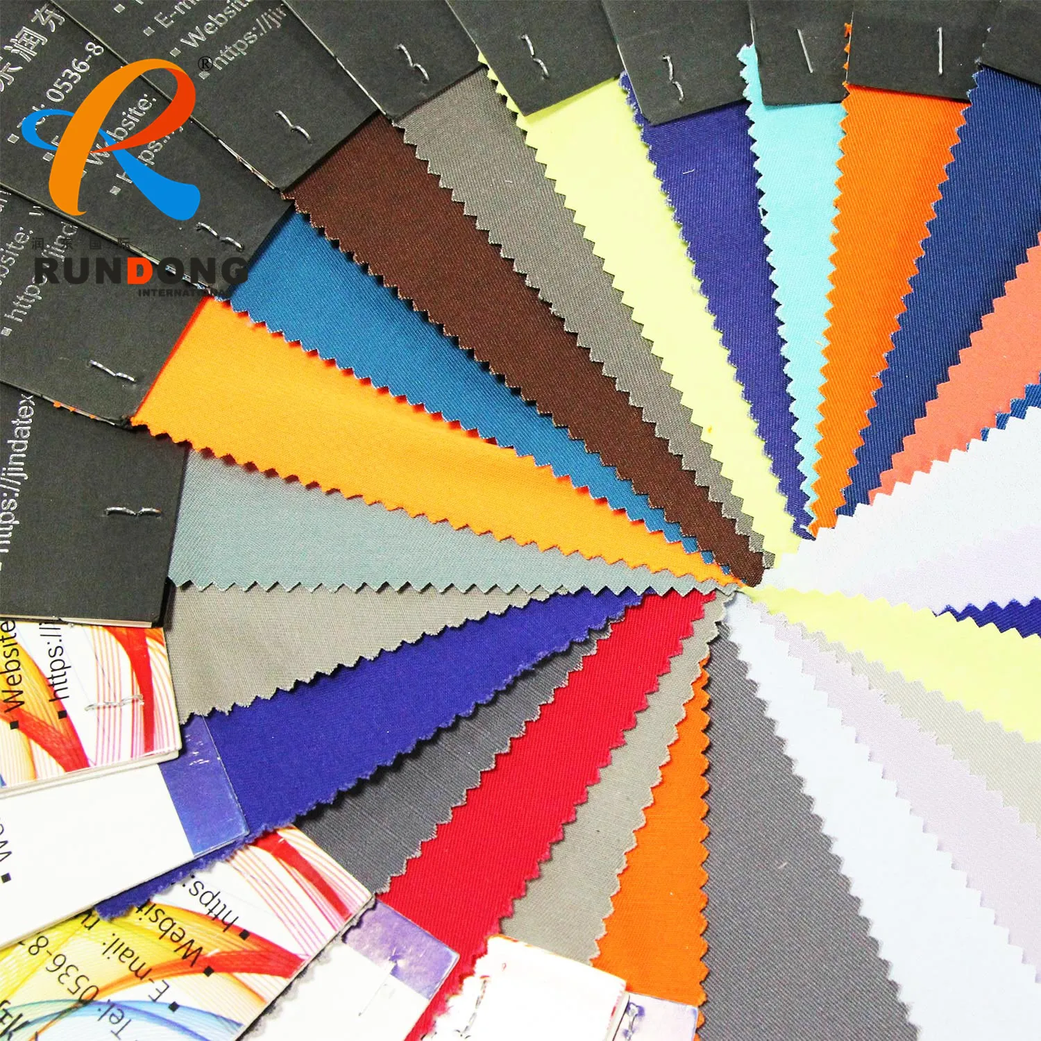 Poly Work Wear Uniform Drill Tissu 170gsm Polyester Twill Fabrics For ...