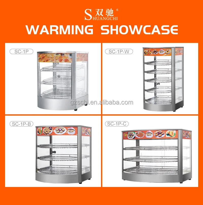 Commercial Counter Top Hot Food Display Warmers Stainless Steel Food ...