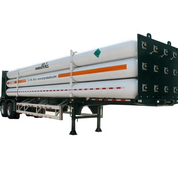 CNG Tube Container 20ft 40ft Skid Cylinder CNG Tube Skid Container Tank ...