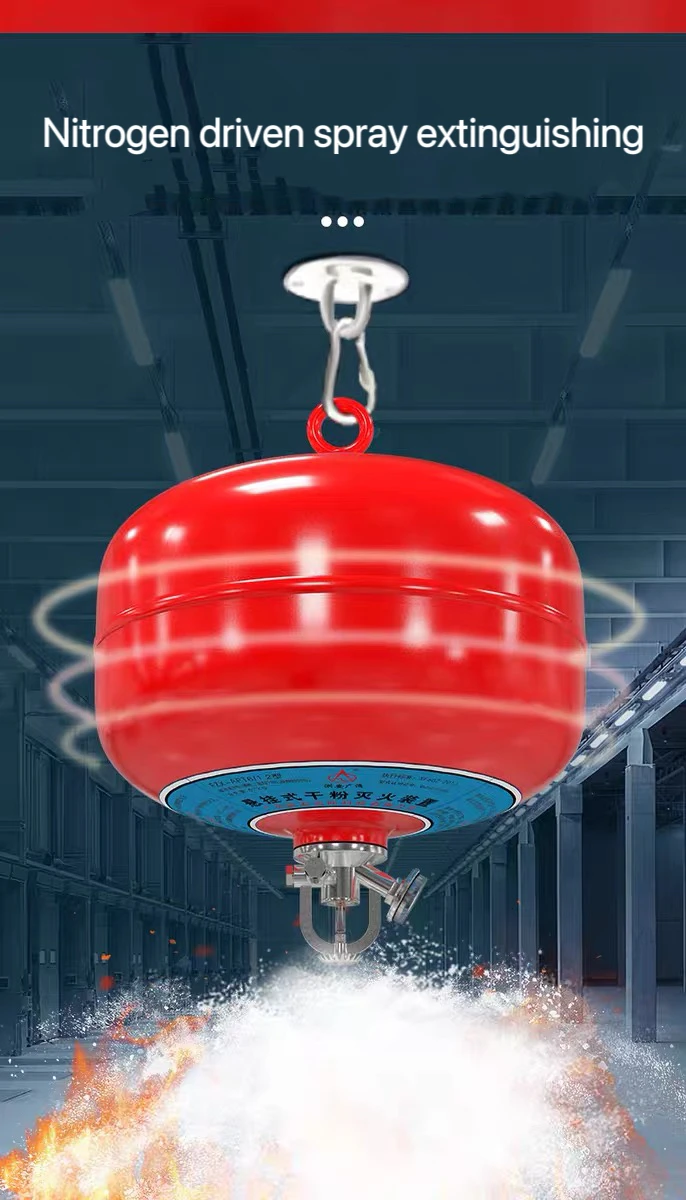 Suspended Dry Powder Fire Extinguisher 4kg Fire Extinguishing Ball ...