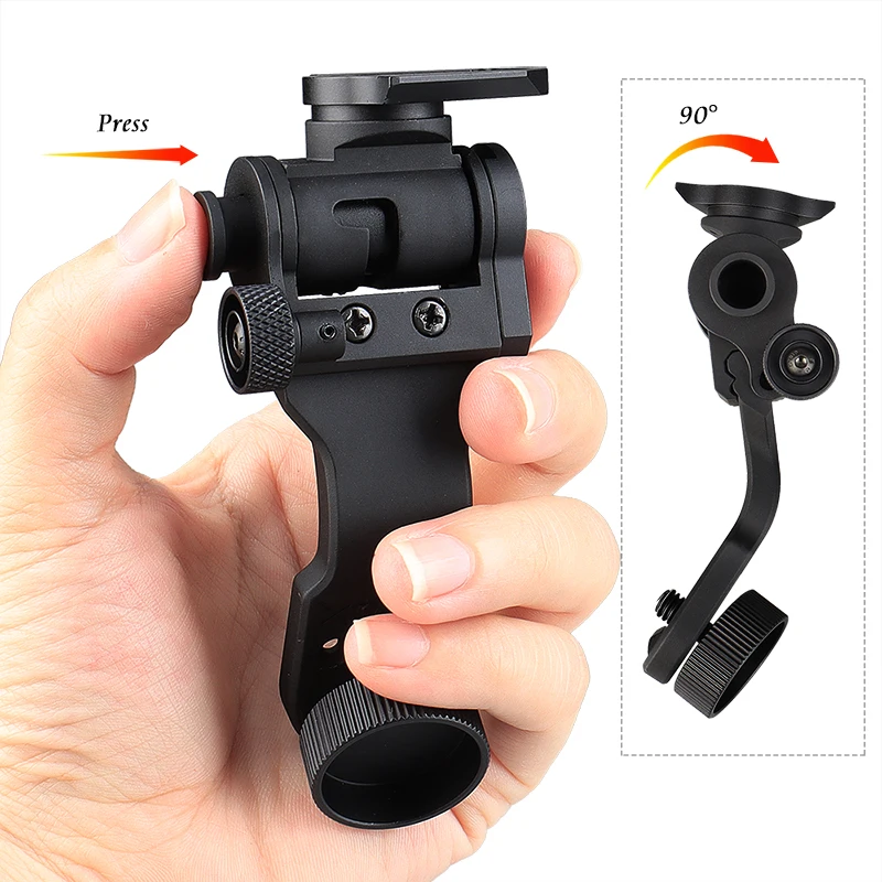 Aluminum Night Vision Helmet Adapter PVS 14 J Arm Mount HK24-0245 ...