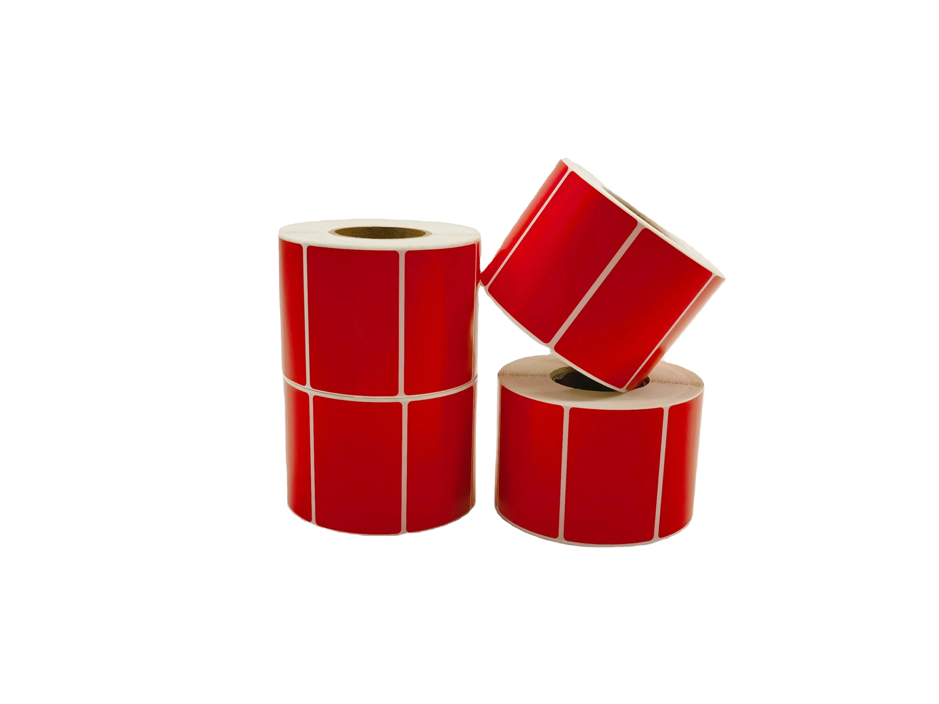 High-quality Transparent 60mm*40mm Size 1000pcs Red Self-Adhesive Label ...