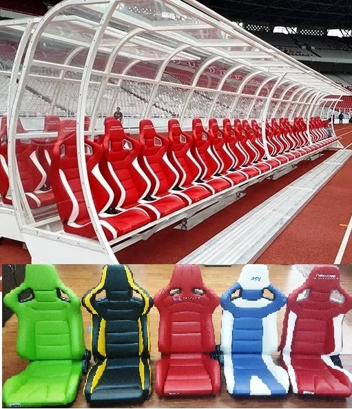 Soccer Player Bench - Durable Stadium Seating Solutions