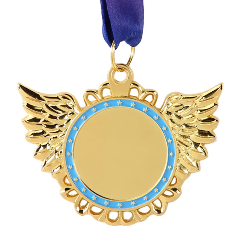 General Purpose Angel Wings Metal Medal Spot Children's Sports Small ...