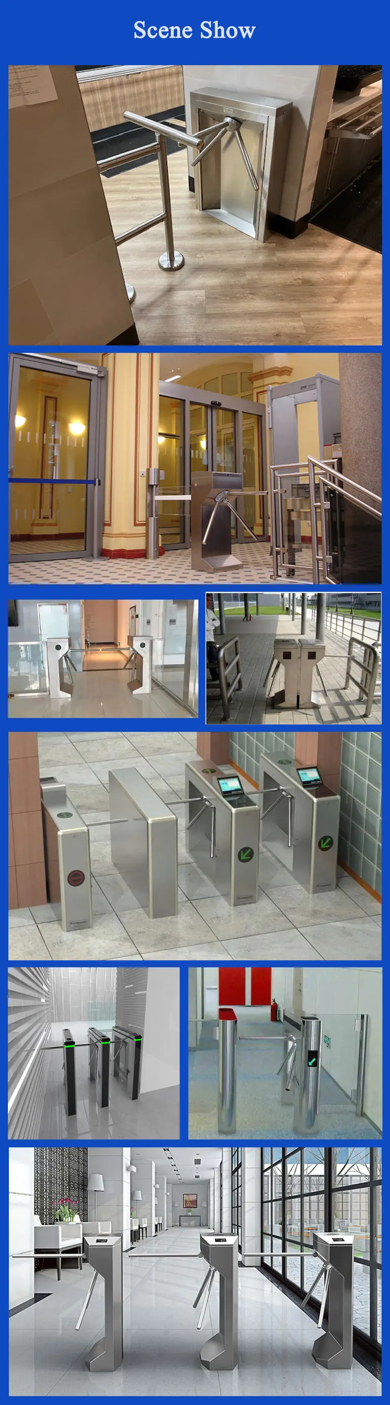 High Security Rough Design Access Turnstiles Gate Tripord Turnstile ...