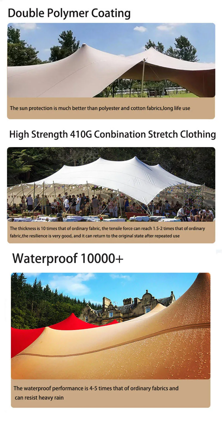 Heavy Duty Large Big Bedouin Waterproof Festivals Wedding Party Marquee ...