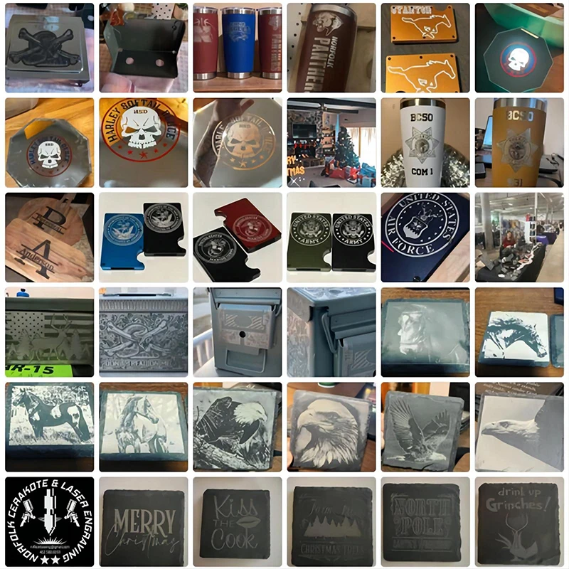 Split Type 30w 50w Fiber Laser Marking Machines for Metal