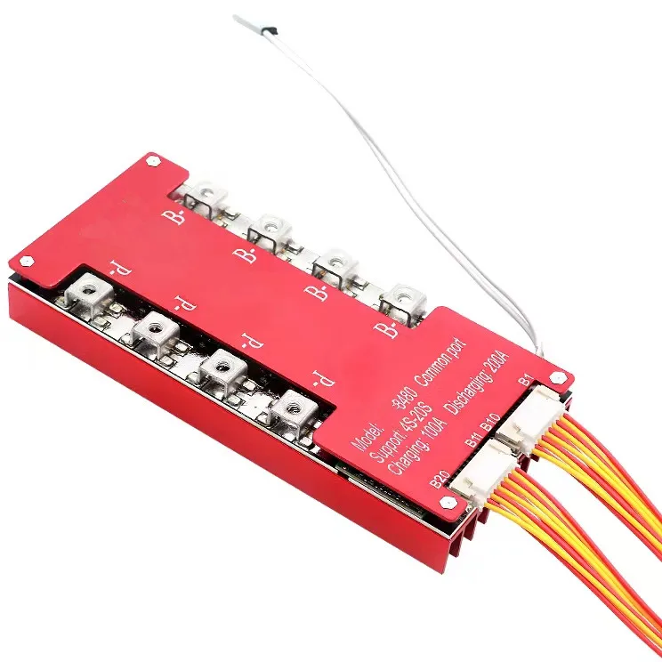 4S-20S 100A lifepo4 BMS boards 50A-200A Li-ion batteries pack ...