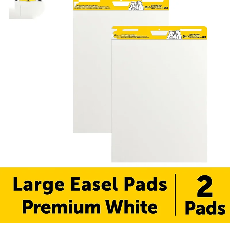 Sticky Easel Pads - Premium Self Stick Chart Paper