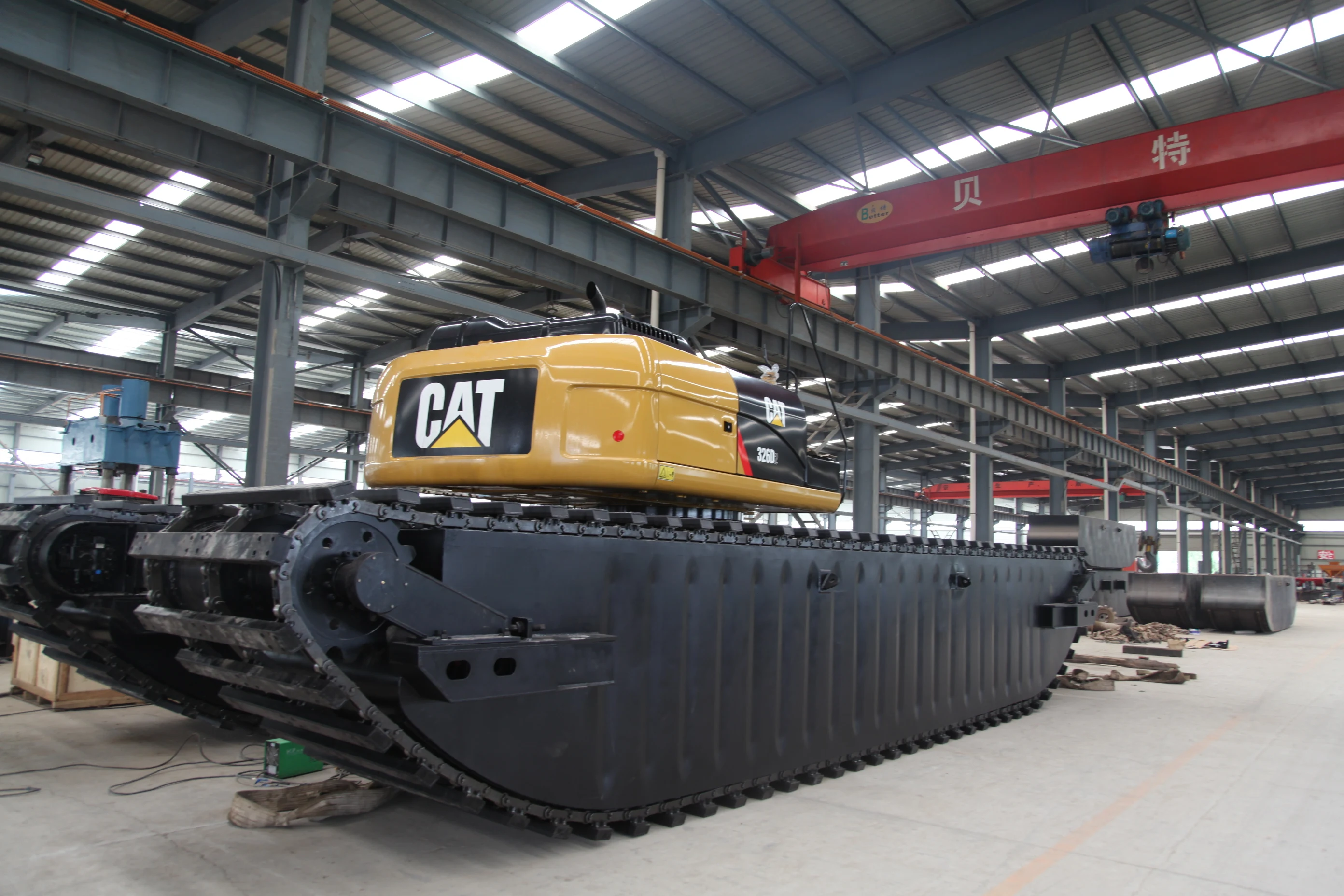 20 Ton Amphibious Excavator Swamp Excavator Marsh Buggy - Buy ...