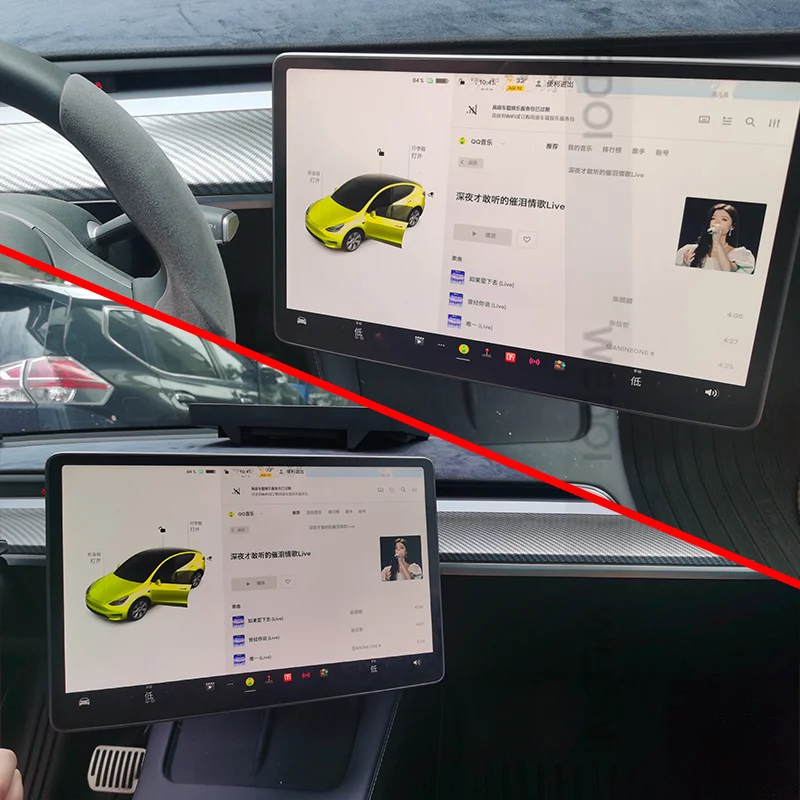 New Screen Swivel Mount For Tesla Model 3/y 207-2022 Gps Navigation ...