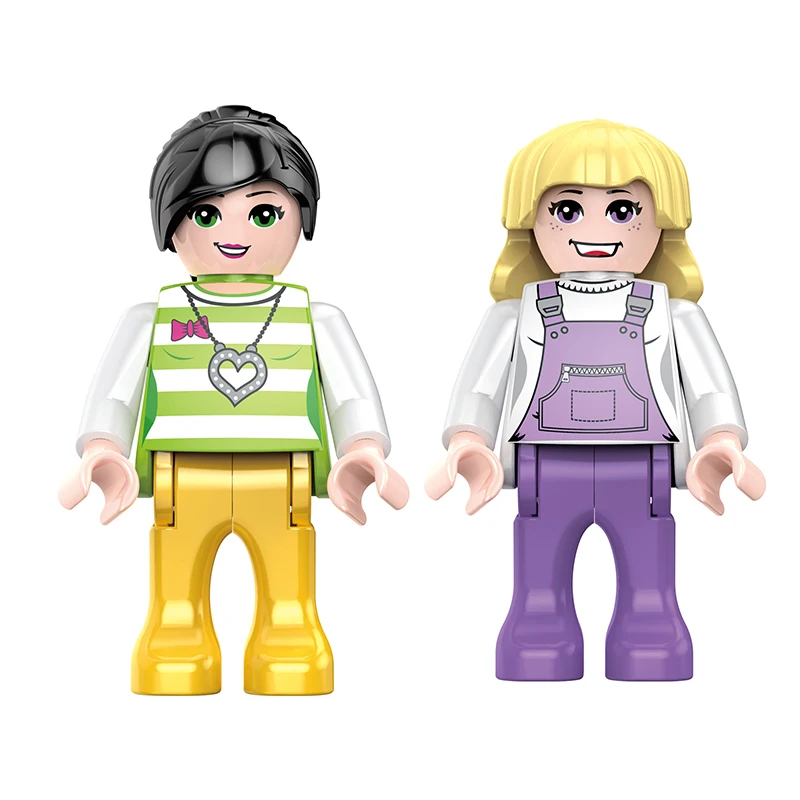 Cogo Toy 390 Pcs Educational Building Blocks Water Park Girls Gift 3d ...