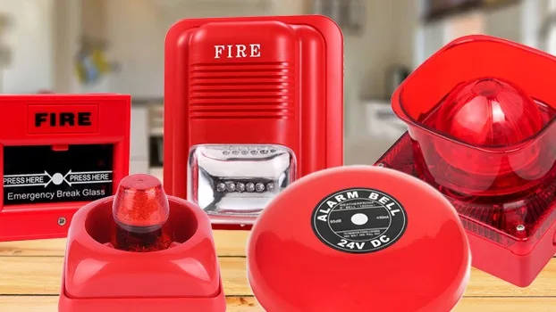 Waterproof Conventional 24v Fire Alarm System Strobe Sounder And Horn ...