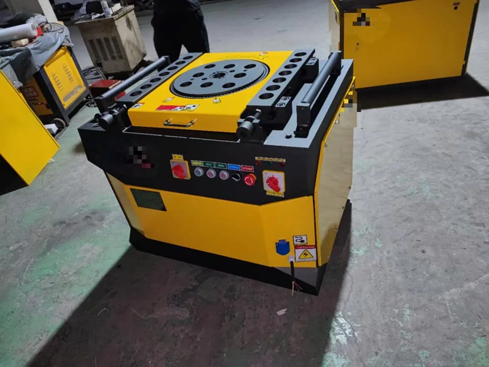 Cnc Press Brake Semi-Automatic Rod Bending Machine Manual Type Steel ...