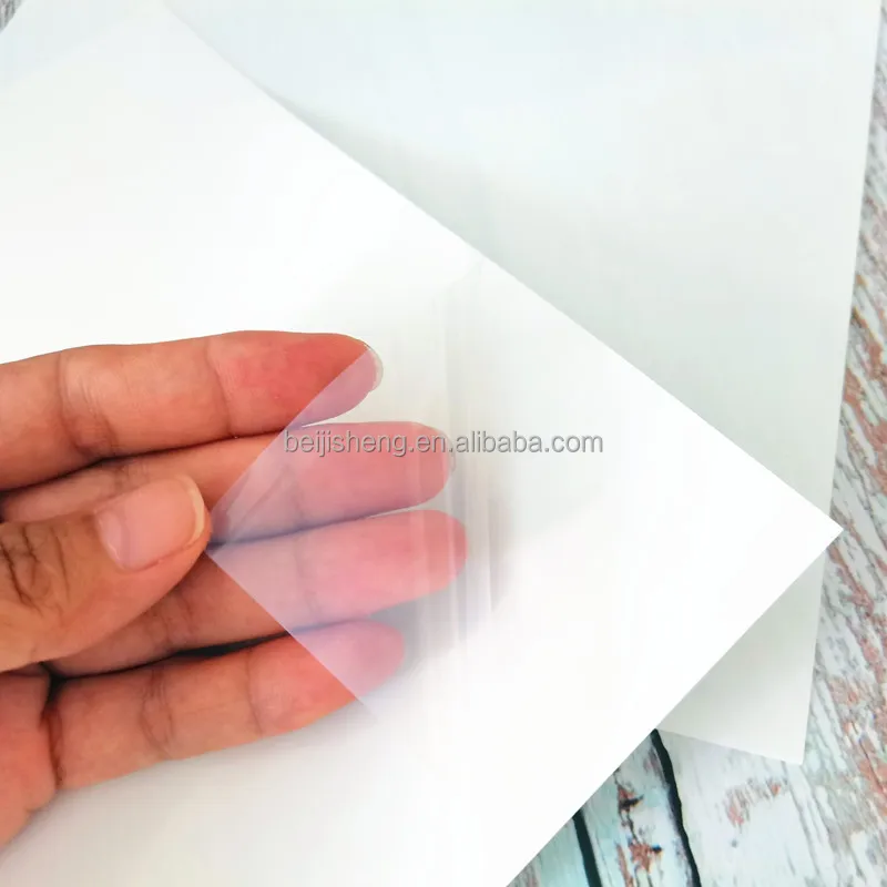 Printable Self Adhesive A4 Waterproof Label Inkjet Stickers Full Sheet ...