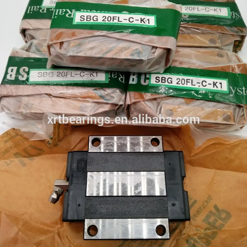 SBC Linear Guide Block SBG20 - High Rigidity & Load Rating