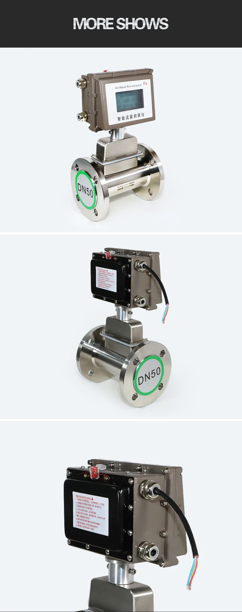 Gas Turbine Flow Meter Air Nitrogen Oxygen Hydrogen Biogas Natural Gas Steam Turbine Flowmeter ...