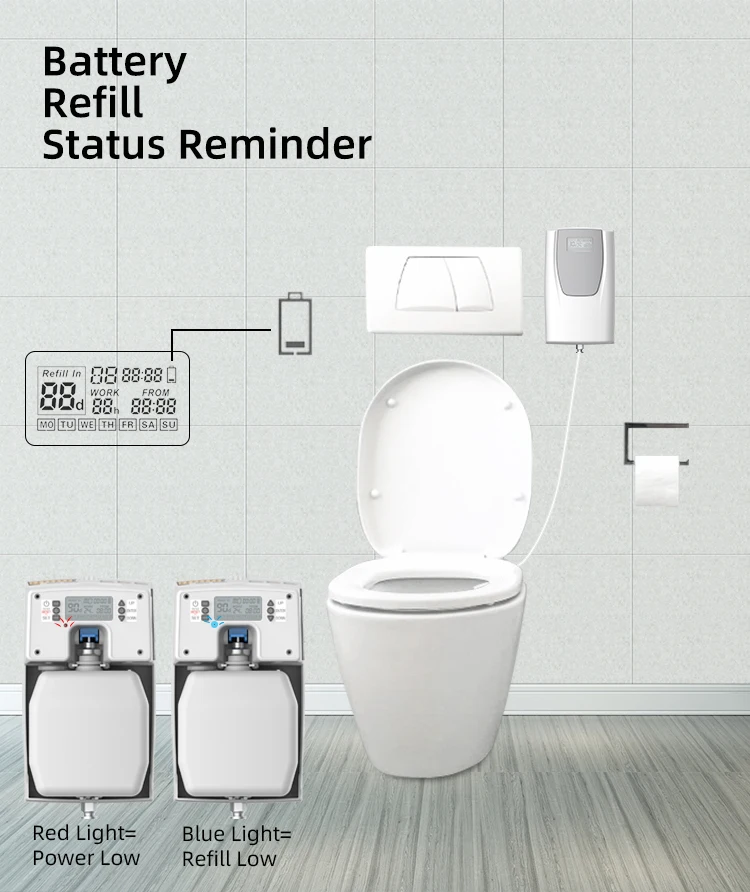 Oem Customization Wall Mounted Automatic Toilet Urinal Sanitazer ...