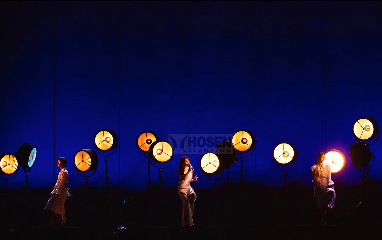 Halogen 2IN1 Retro Light - 750W Strobe Halogen Lamps